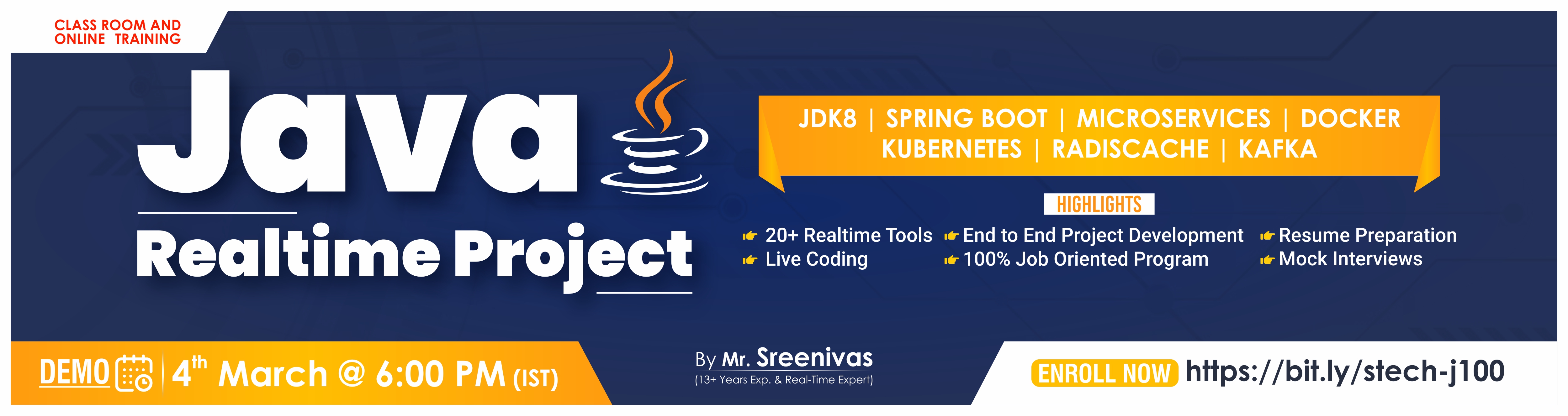 Java/J2EE Real Time Projects Training institute in Ameerpet Hyderabad